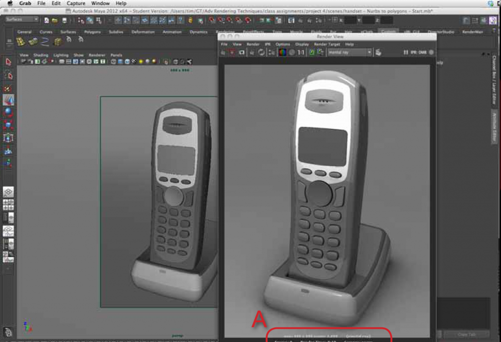 Maya – Importing & Converting CAD Data to Polygons – The Purdy Studio @ gatech