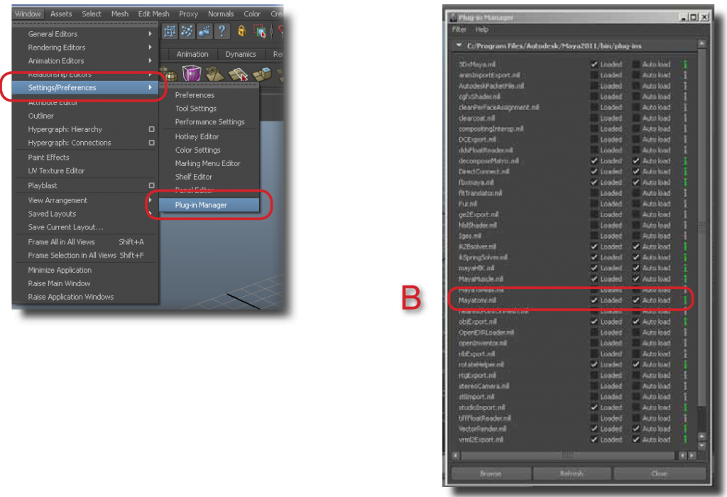 Maya – Setting up the Mental Ray Plug-in – The Purdy Studio @ gatech